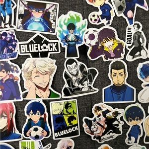 No Brand | Accessories | Blue Lock Anime Sticker Set 5 Pcs | Poshmark